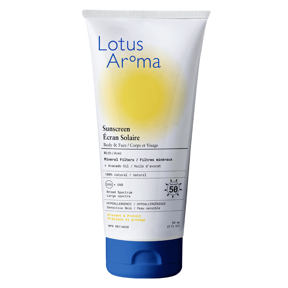 Sunscreen SPF 50 – Lotus Aroma
